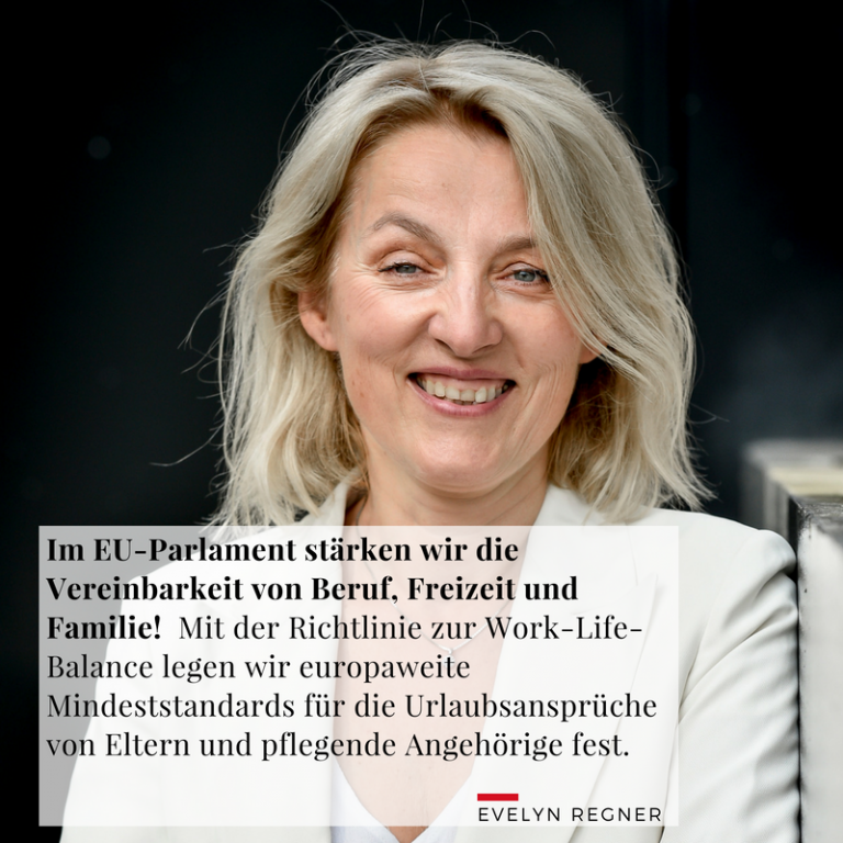 Regner: Work-Life Balance bringt soziale Mindeststandards für ganz ...