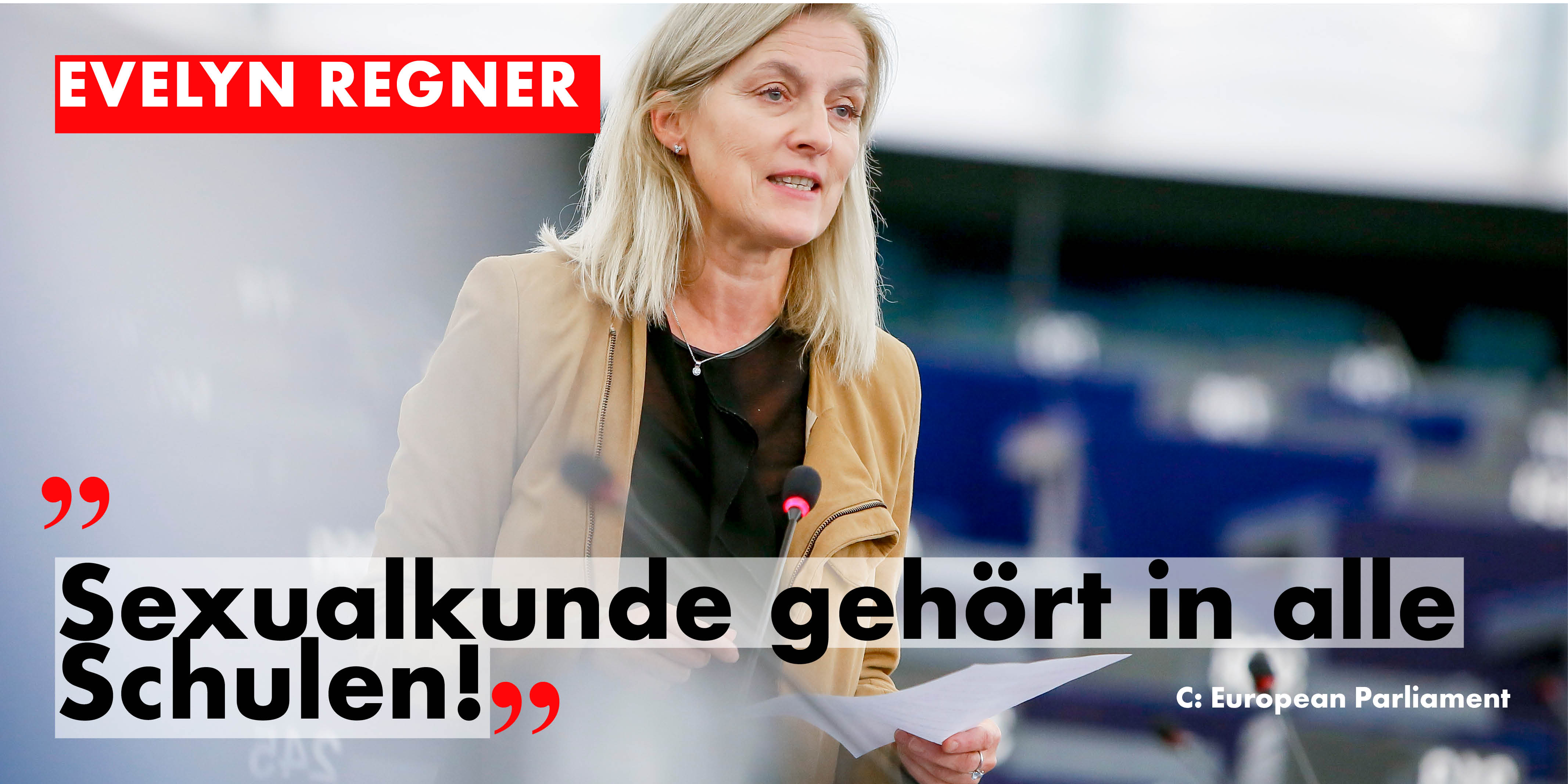 Regner: Sexualkunde gehört in alle Schulen! - Evelyn Regner Evelyn Regner